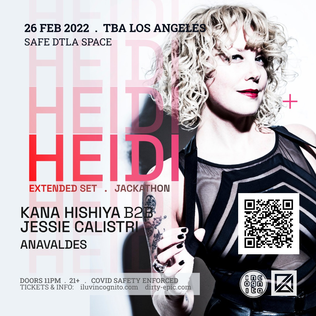 HEIDI (EXTENDED SET, JACKATHON: DIRTY EPIC AND INCOGNITO - Dirty Epic